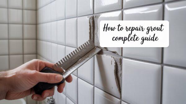 How To Repair Grout Complete Guide: Expert Tips