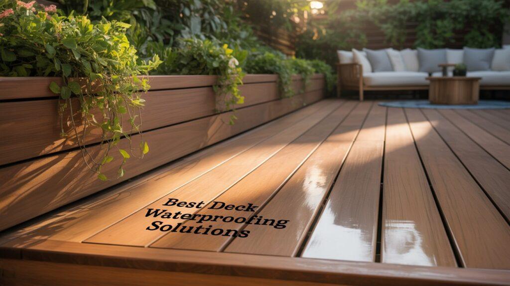 Best Deck Waterproofing Solutions: Top Sealers and Stains for Durability